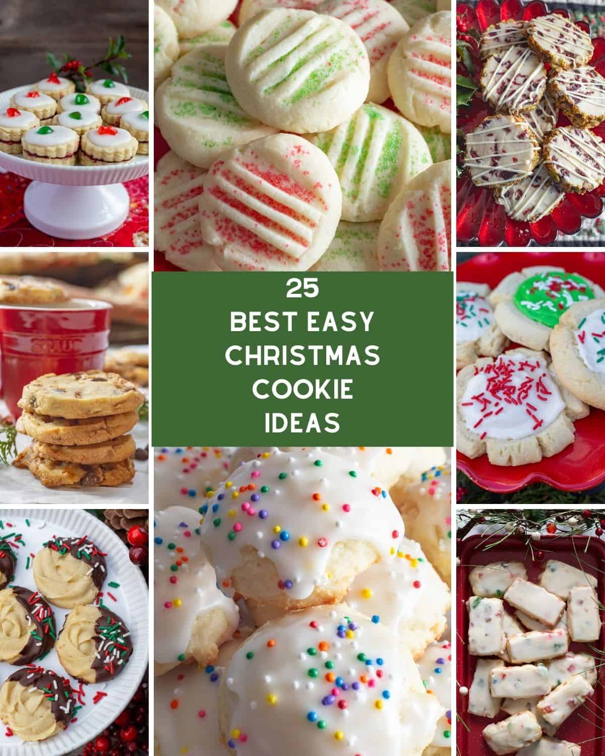 25 Best Easy Christmas Cookie Ideas | She's Not Cookin'