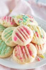 Easter Shortbread Cookies | She's Not Cookin'