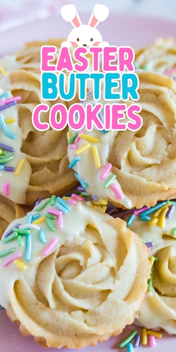 Easter Butter Cookies | She's Not Cookin'