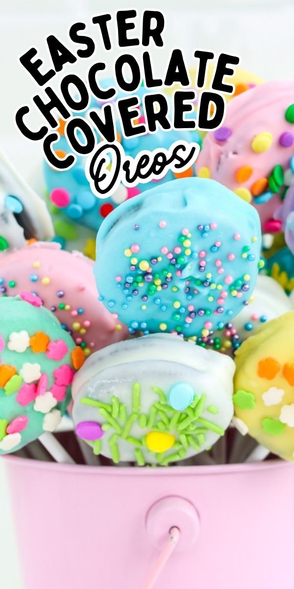 Easter Chocolate Covered Oreos | She's Not Cookin'