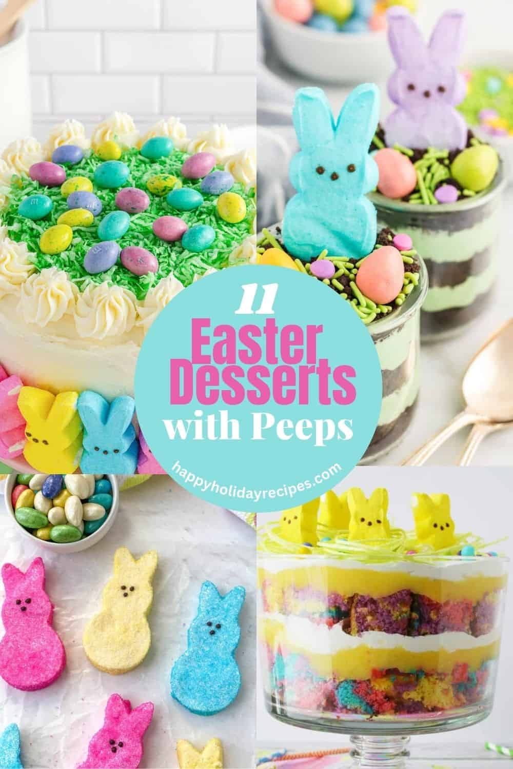 11 Easter Desserts with Peeps | She's Not Cookin'