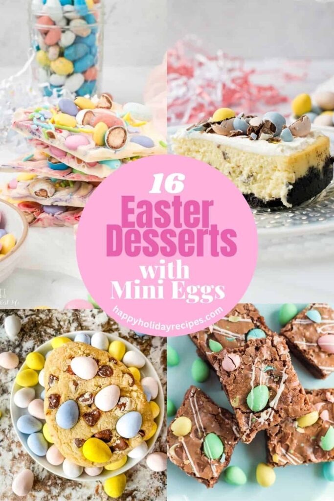 16 Easter Desserts with Mini Eggs | She's Not Cookin'