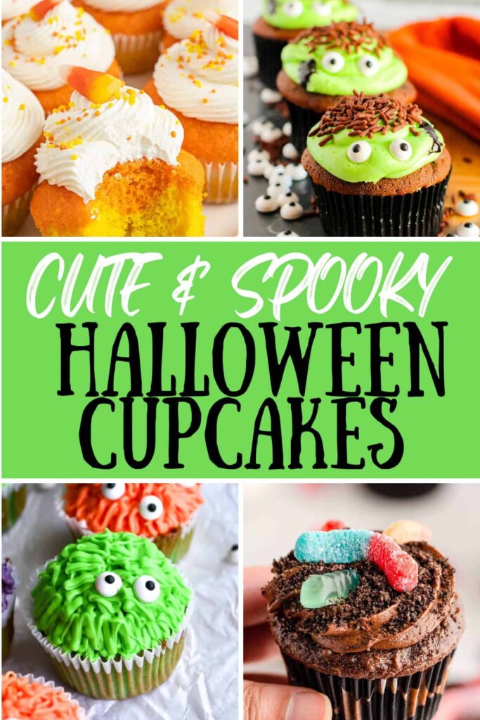 37 Cute & Spooky Halloween Cupcake Ideas That Are Easy To Make | She's ...