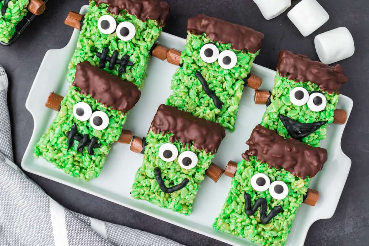 27 of the Best Halloween Themed Rice Krispies Recipes | She's Not Cookin'