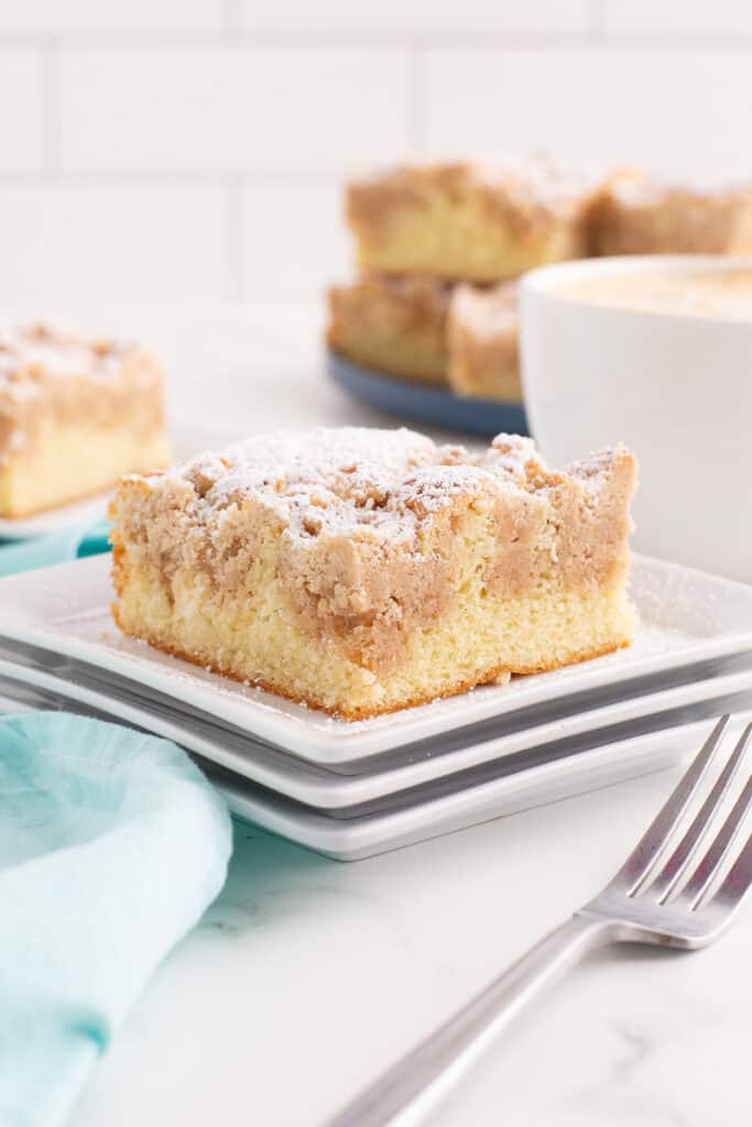 Easy Crumb Cake Recipe | She's Not Cookin'