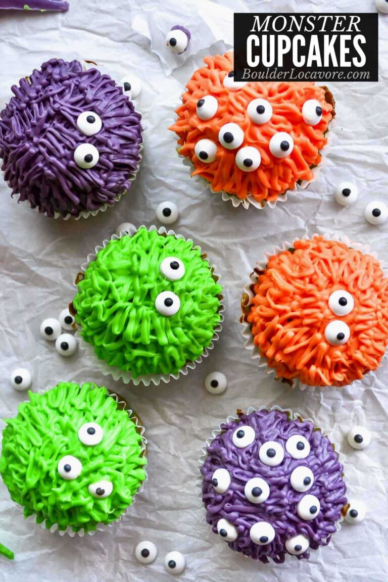 37 Cute & Spooky Halloween Cupcake Ideas That Are Easy To Make | She's ...
