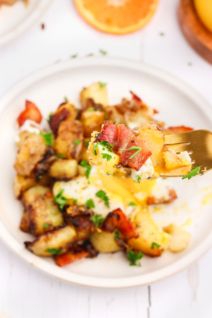 Easy Breakfast Hash | She's Not Cookin'