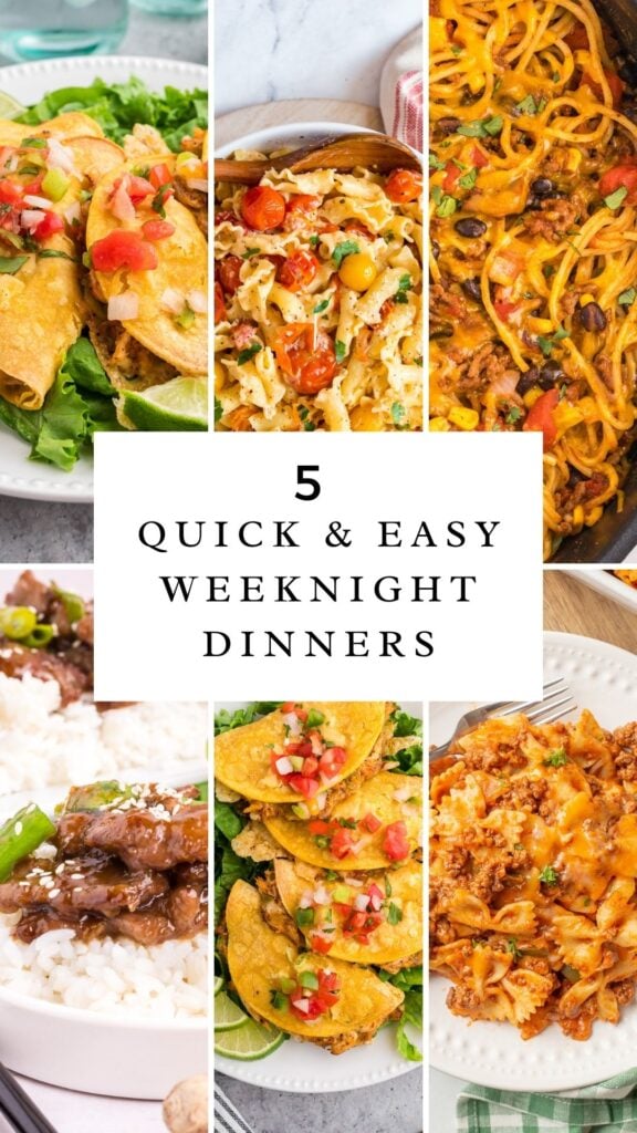 Fun Friday Night Dinner Ideas | She's Not Cookin'