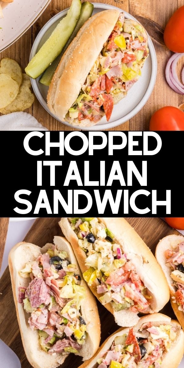 Chopped Italian Sandwich (TikTok viral) | She's Not Cookin'