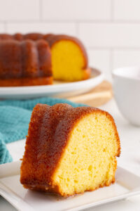Easy Rum Cake with Cake Mix | She's Not Cookin'
