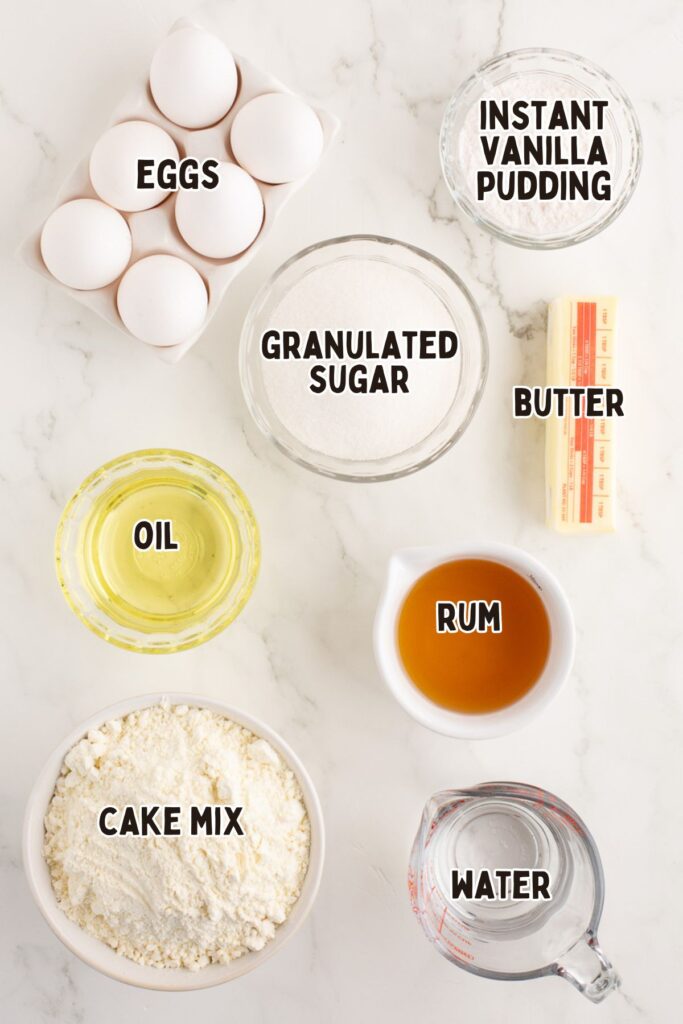 Easy Rum Cake with Cake Mix | She's Not Cookin'