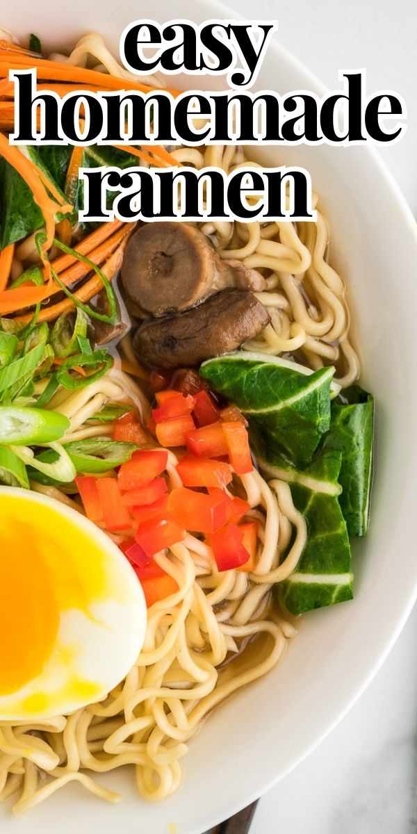 Easy Homemade Ramen | She's Not Cookin'