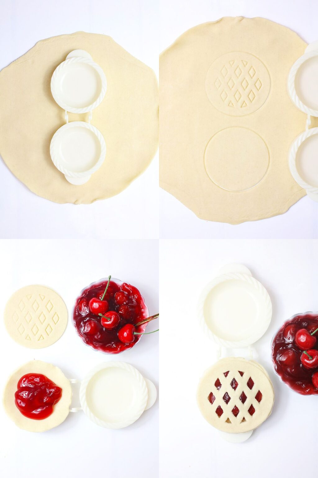 Mini Cherry Pies (with Store-bought Pie Crust) | She's Not Cookin'
