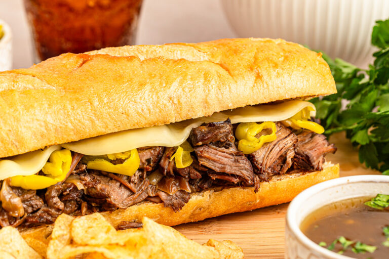 Mississippi Pot Roast Sandwiches | She's Not Cookin'