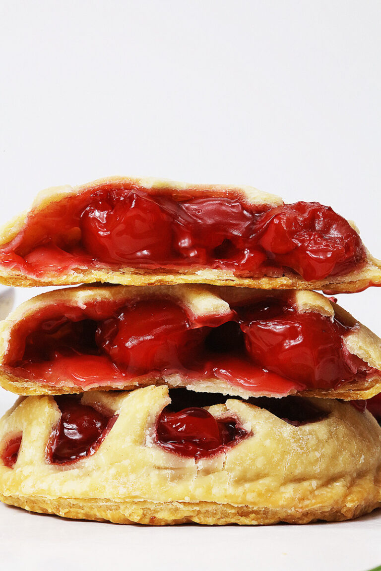 Mini Cherry Pies (with Store-bought Pie Crust) | She's Not Cookin'