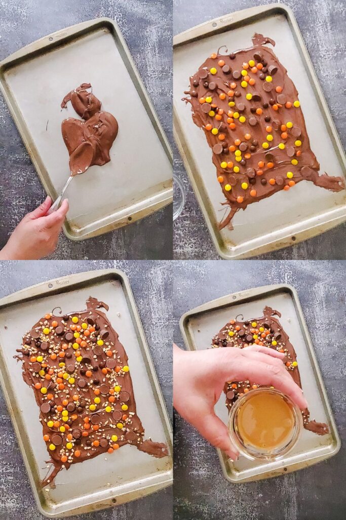 Reese's Peanut Butter Bark | She's Not Cookin'