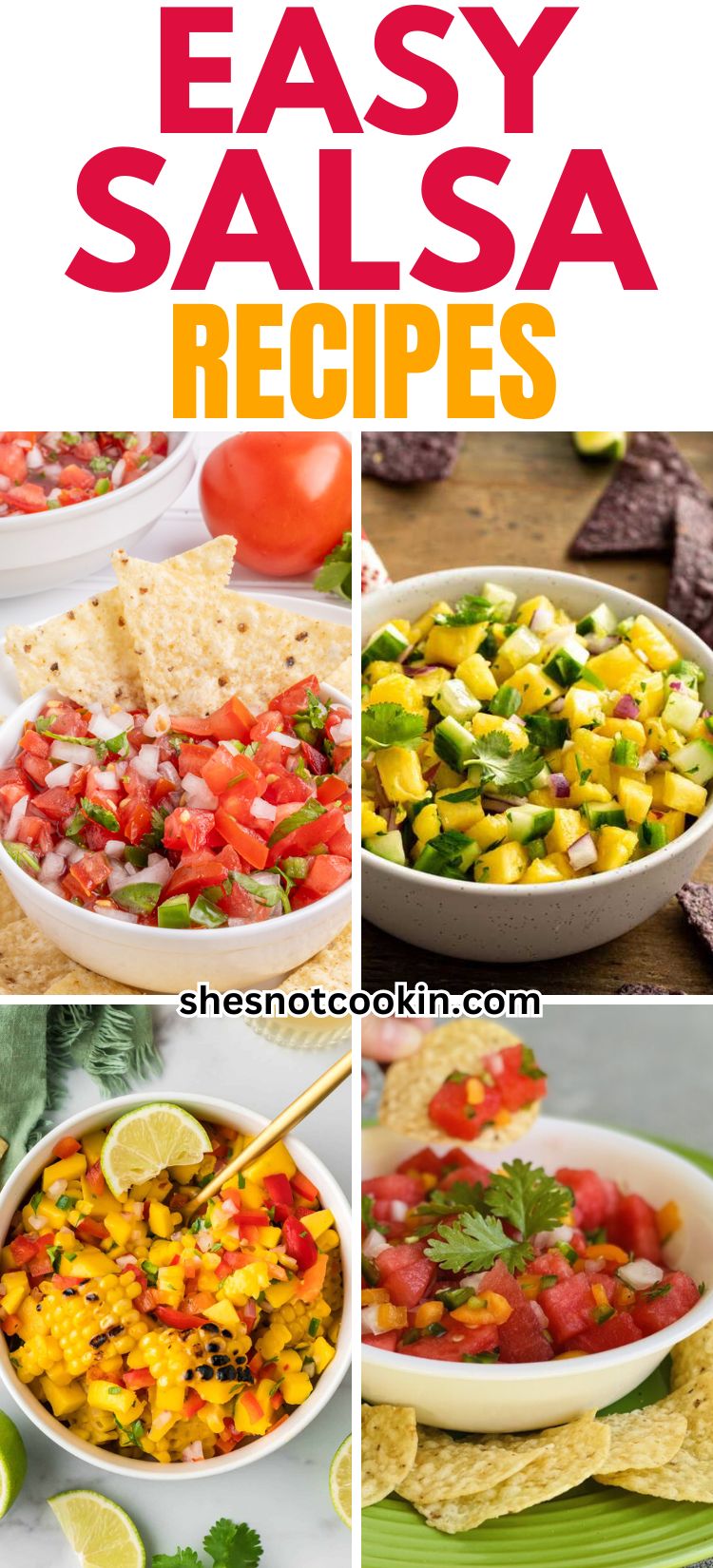 Dip Into Flavorful Delights With These Easy Homemade Salsas! | She's ...