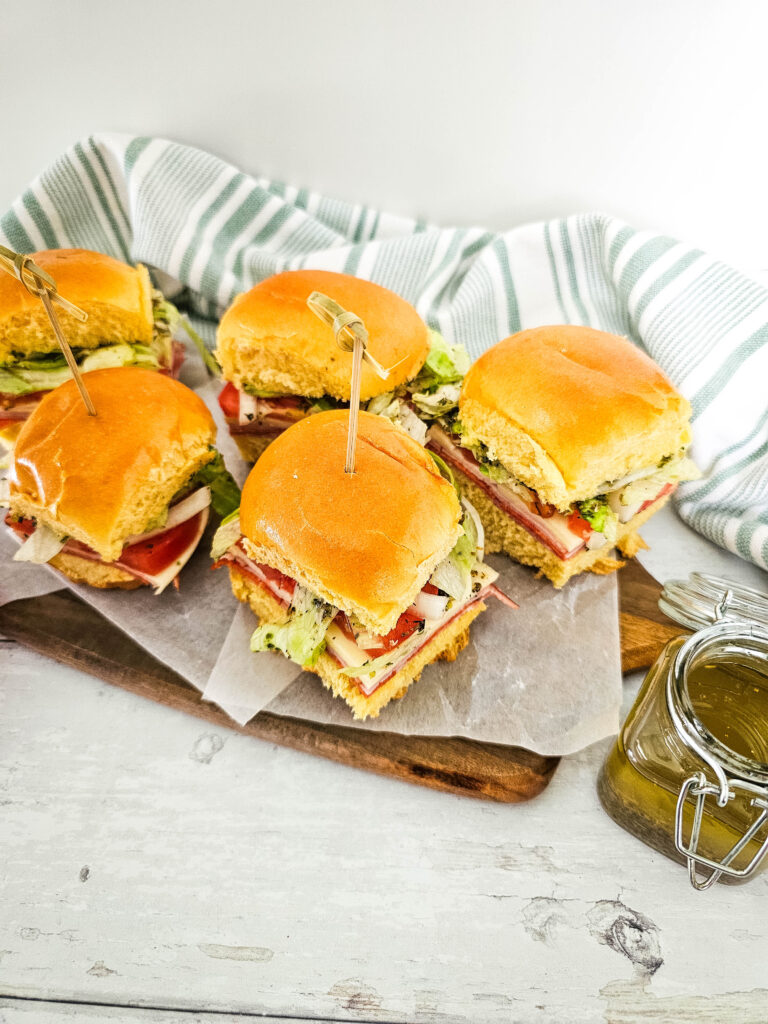 Cold Italian Sliders | She's Not Cookin'