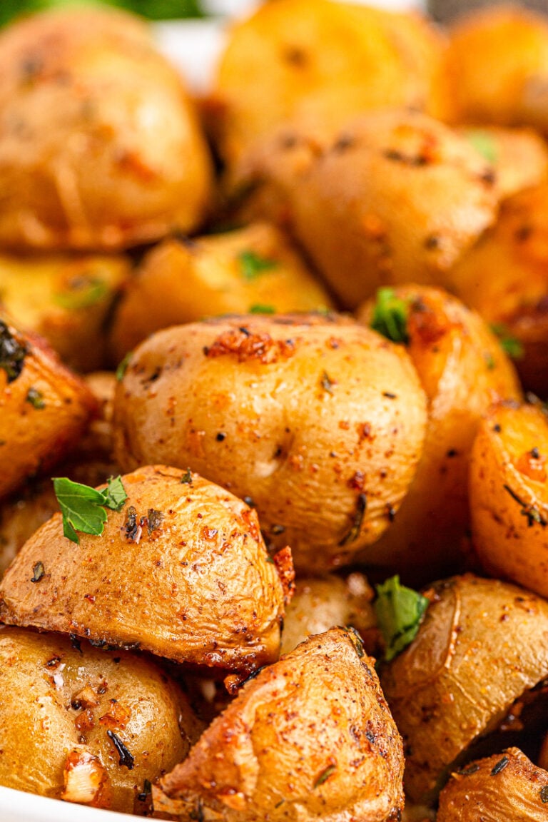 Roasted Baby Potatoes | She's Not Cookin'