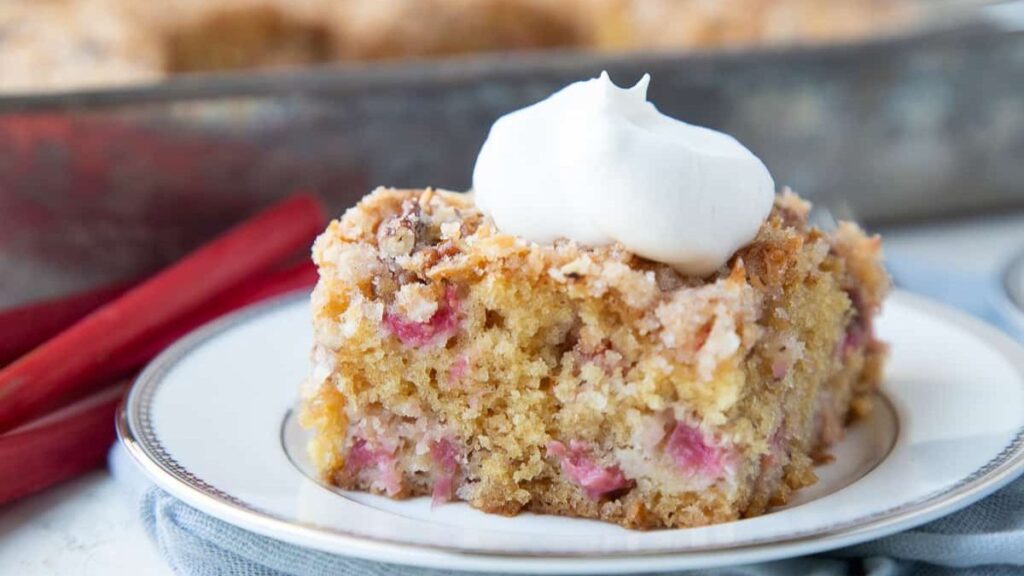 15 Sweet Rhubarb Desserts Just Like Grandma Made | She's Not Cookin'