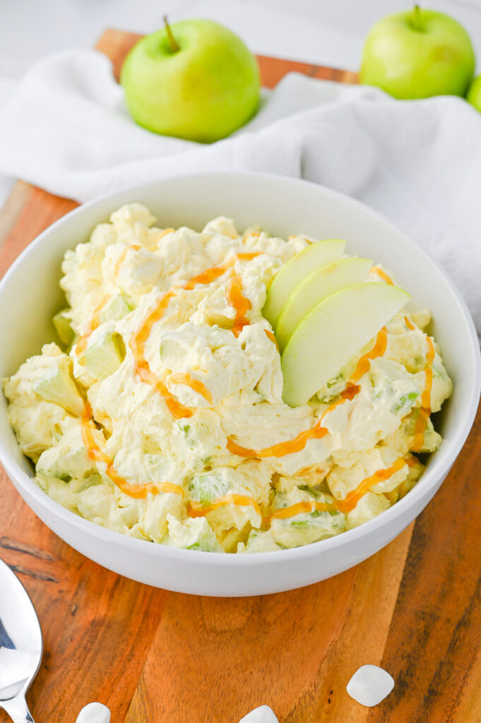 Caramel Apple Fluff | She's Not Cookin'