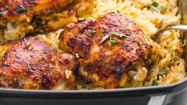 14 Easy Weeknight Dinners with Chicken & Rice | She's Not Cookin'