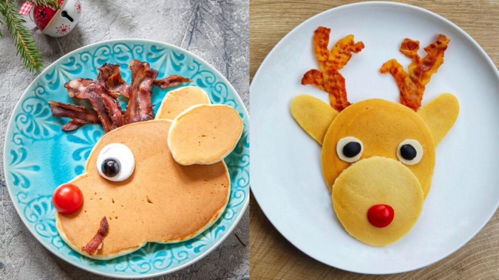 10 Fun Christmas Pancakes Recipes To Try This Year! | She's Not Cookin'