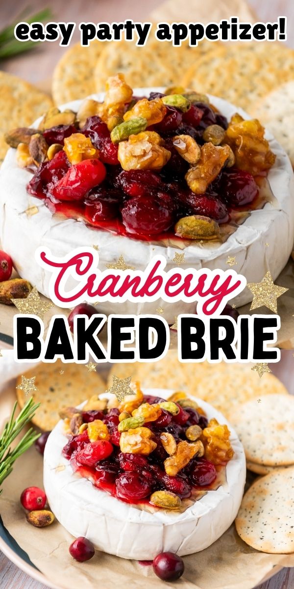 Cranberry Baked Brie | She's Not Cookin'