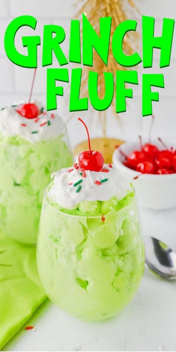 Grinch-Themed Fluff Recipe | She's Not Cookin'