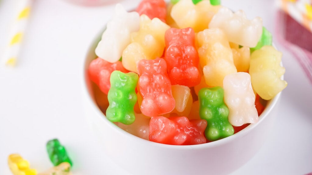 Viral Frozen Gummy Bears Recipe | She's Not Cookin'