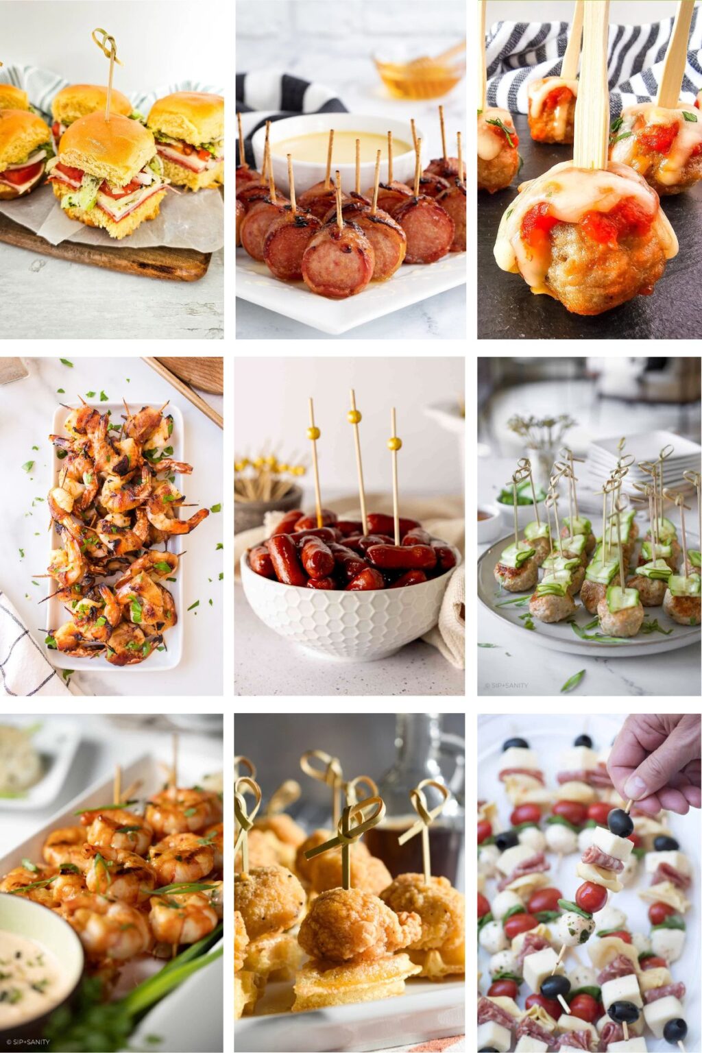 Easy Toothpick Appetizers For A Party | She's Not Cookin'