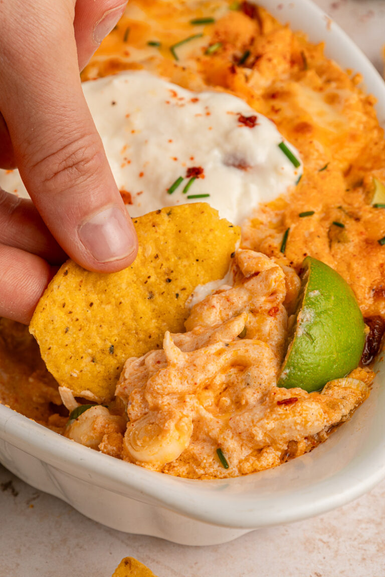 Buffalo Chicken Dip With Cottage Cheese | She's Not Cookin'