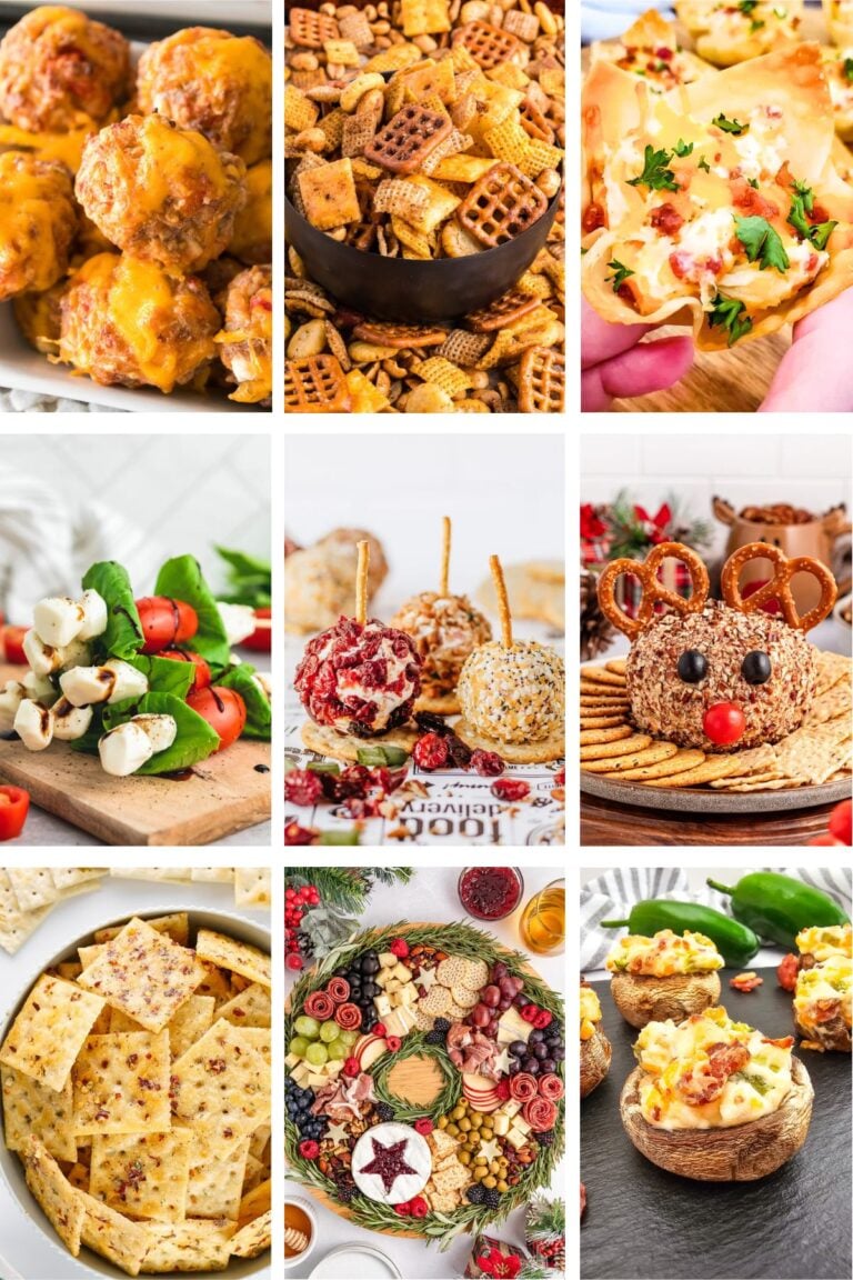 Christmas Finger Food Ideas For Parties | She's Not Cookin'