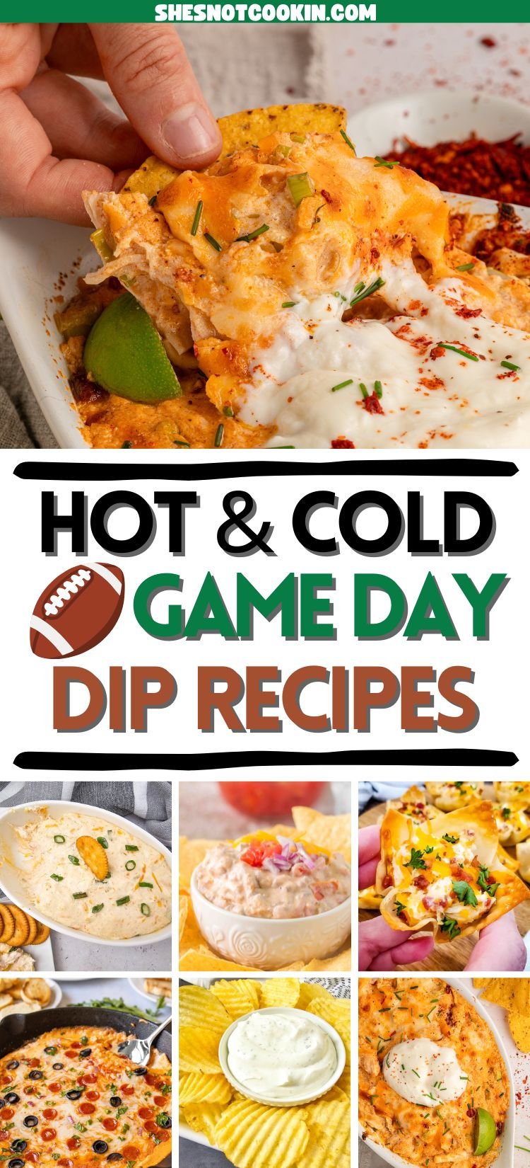 Best Game Day Dips For Football Season | She's Not Cookin'