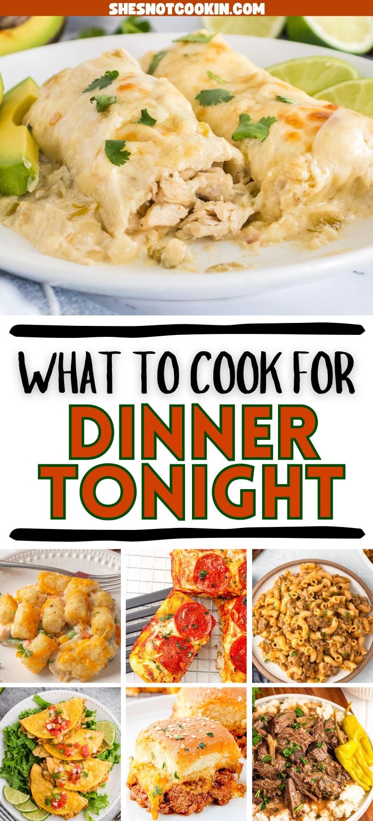 What To Cook For Dinner Tonight | She's Not Cookin'